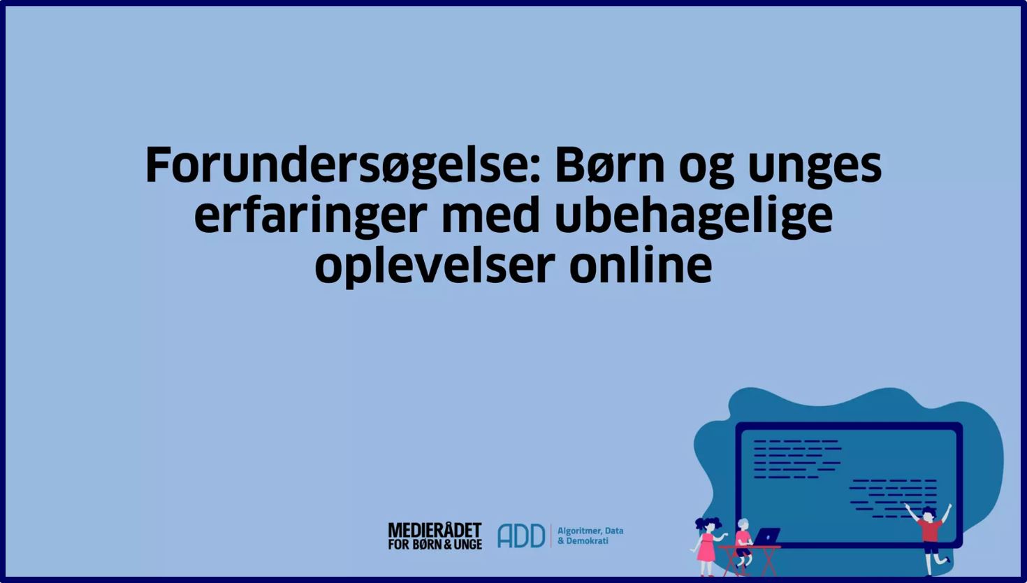 Børns digitale liv - Algoritmer